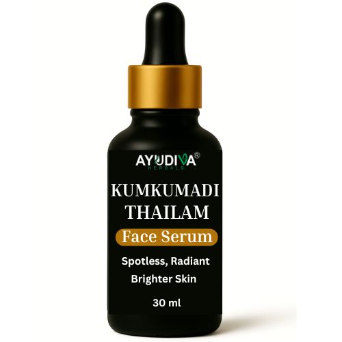 Ayudiva Herbals Kumkumadi Thailam Face Serum | Ayurvedic Herbal Blend